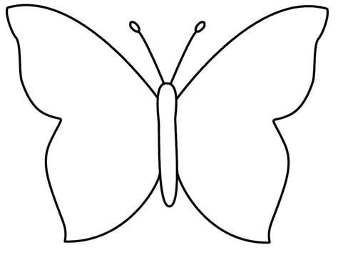 Mariposa Monarca Para Colorear Imprimir E Dibujar ColoringOnly