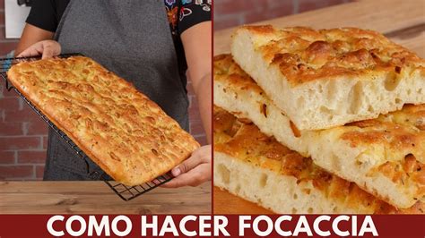 Como hacer focaccia en casa fácil y sin amasar todos pueden