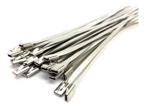 Kit Abra Adeira Zip Tie Lacre Inox Termotape X Mm Frete Gr Tis