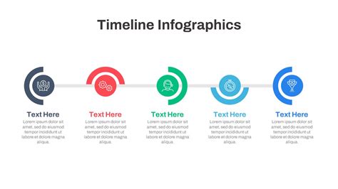 Free Timeline Infographics Deck SlideBazaar