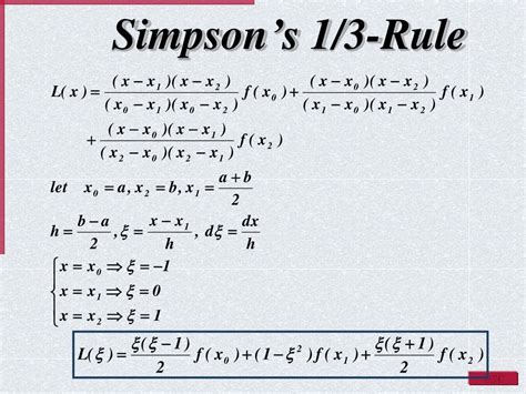 ppt numerical integration powerpoint presentation free download id 1102408