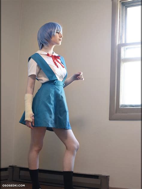 Rei Ayanami Neon Genesis Evangelion Naked Cosplay Asian 58 Photos