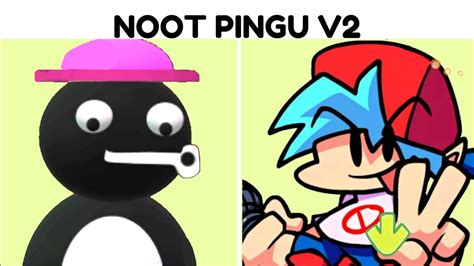 FNF VS NOOT NOOT PINGU V2 Manual Blast Gameplay FC Song Nootaphobia