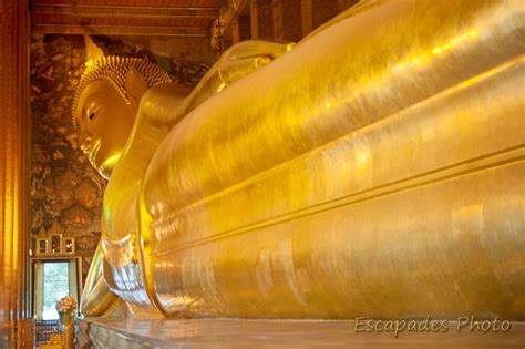 Le gigantesque bouddha couché de Wat Pho Escapades Photo