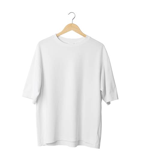 White Oversize T Shirt Mockup Hanging Png File 8514568 PNG