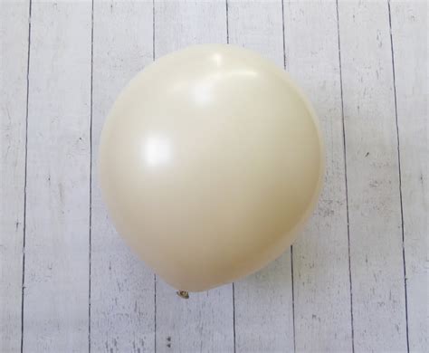 18 Sempertex White Sand Latex Balloons 3 Or 5 Pack Etsy
