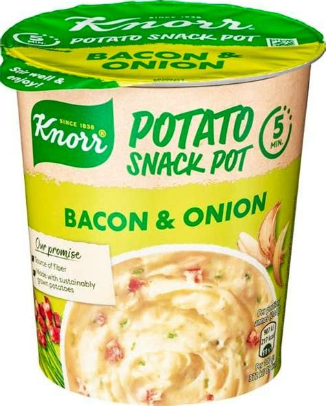 Knorr Knorr Snack Pot Bacon Onion 51 G 19 95 Kr