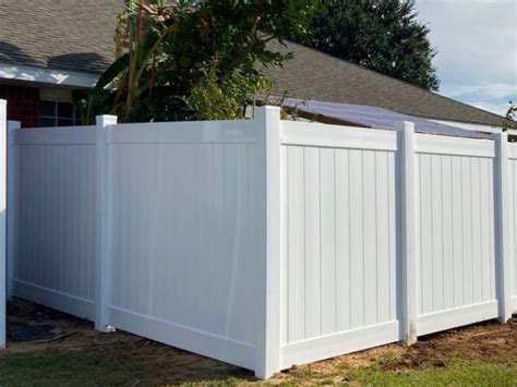 Vinyl Fences Houma Fence Company Louisiana