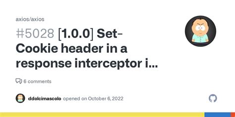 Set Cookie Header In A Response Interceptor Is Not An Array