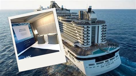 MSC Seascape Deluxe Balcony Stateroom 9087 YouTube