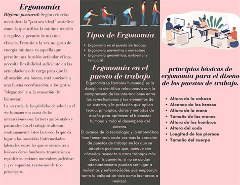 Folleto de lesiones más comunes en el trabajo o vida cotidiana y la
