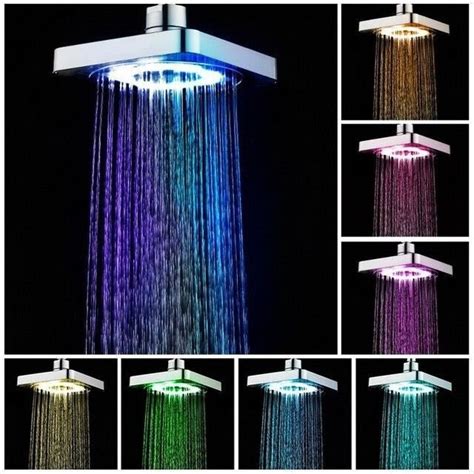 POMMEAU DE DOUCHE type B Pommeau de douche à LED contrôle numérique