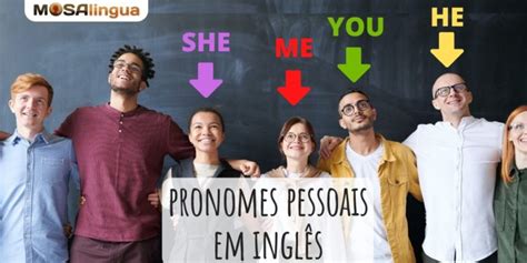 Os pronomes pessoais em inglês Guia e Exercícios