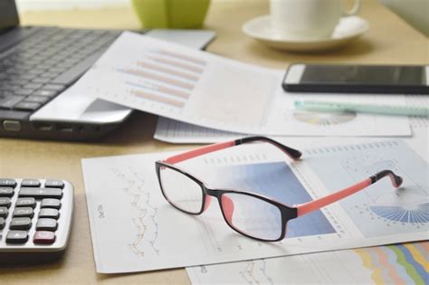 Premium Photo Business Reports And Pile Of Documents On Desk