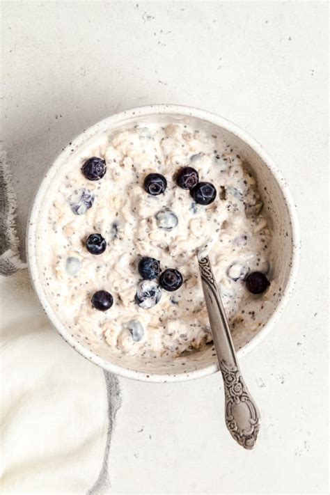 Blueberry Overnight Oats Erin Lives Whole