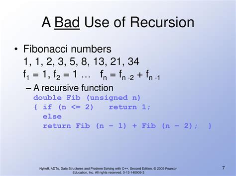 adt implementation recursion algorithm analysis and standard algorithms chapter 10 nyhoff