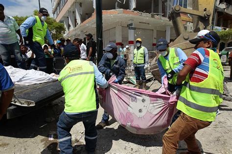 Aumenta A La Cifra De Muertos Por Terremoto En Ecuador Con