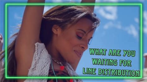 The Saturdays What Are You Waiting For Line Distribution YouTube