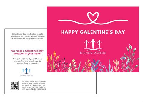 Donate GalentinesDay2023 Email Dignity Matters