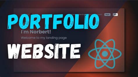 React Responsive Portfolio Website Tutorial Using React Router React