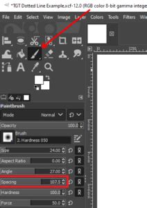 Ways To Make A Dotted Line In Gimp With Steps