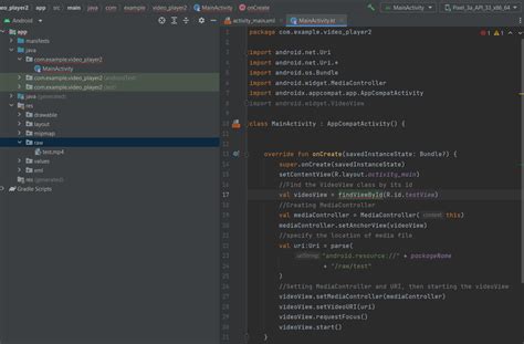 Kotlin Why Is VideoView Not Importing Properly In Android Studio
