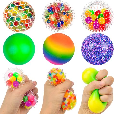 Vibbang 6 Piezas Bolas Antiestres Pelota Antiestres Juguetes