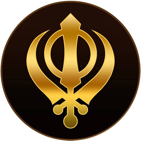 Khanda Symbol Transparent Background PNG