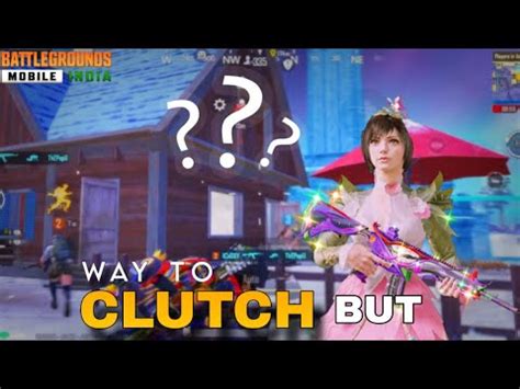 HOW TO CLUTCH 1V4 IN BGMI PUBG MOBILE BEST CLUTCH TIPS TRICKS