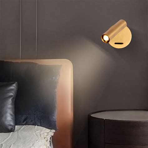 Wall Mounted Bedside Reading Lamp LED Wall Light Indoor Study Room