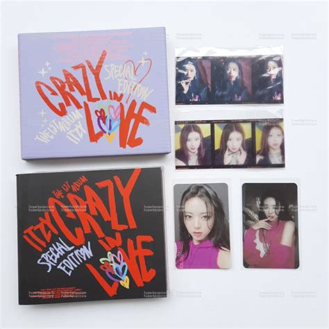Jual Official Album ITZY Crazy In Love Special Edition Album Jewel