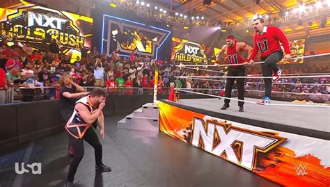 Andre Chase Returns Reunites With Thea Hail Duke Hudson On WWE NXT