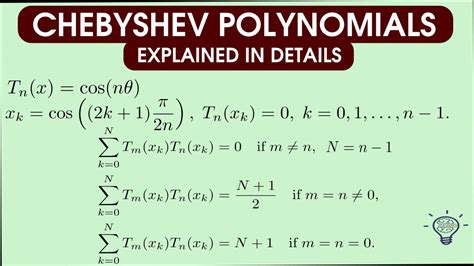 lecture 4 chebyshev polynomials explained in details youtube