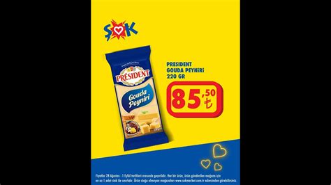 Şok Market Kampanyalar 28 Ağustos 01 Eylül 2023 YouTube