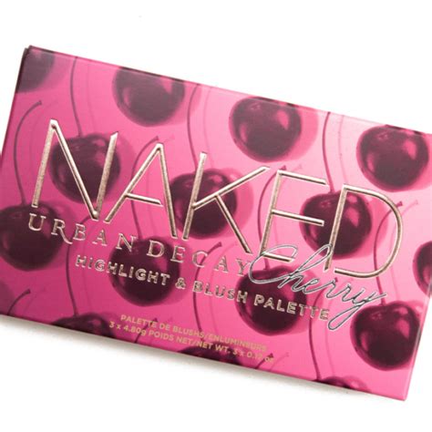 Urban Decay Naked Cherry Highlighter Blush Palette Review Swatches