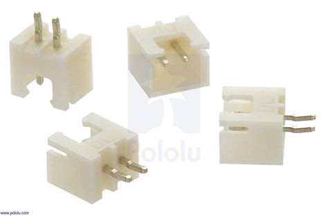 Conector Macho Revestido Estilo JST XH De 2 5 Mm 2 Pinos Reto Pacote