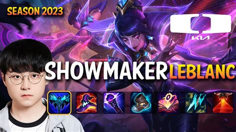 Dk Showmaker Leblanc Vs Twisted Fate Mid Patch Kr Ranked Youtube