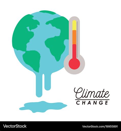 Effects Of Climate Change Royalty Free Vector Image