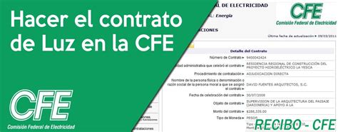 Requisitos Para Solicitar Contrato De Cfe Image To U