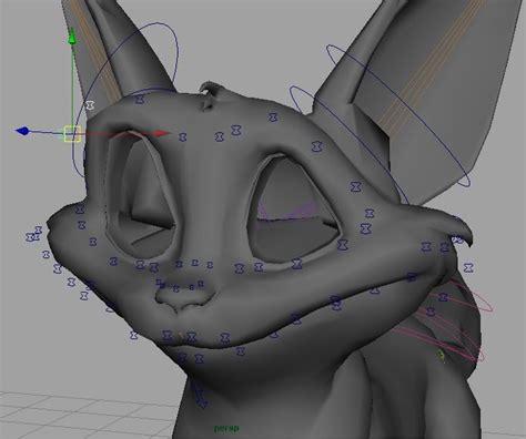 adventures in 3d nurbs curve face rig