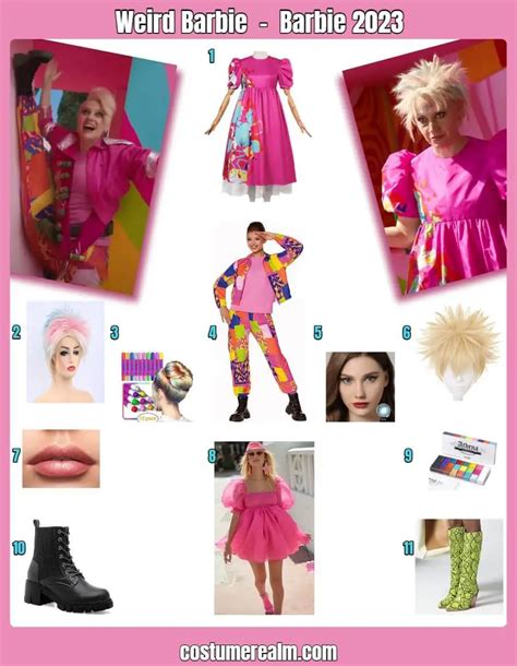 How To Weird Barbie Costume Guide For Cosplay Halloween