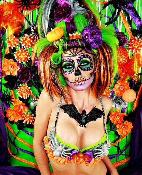 Red Baiduri Sexy Art Zombie Girl