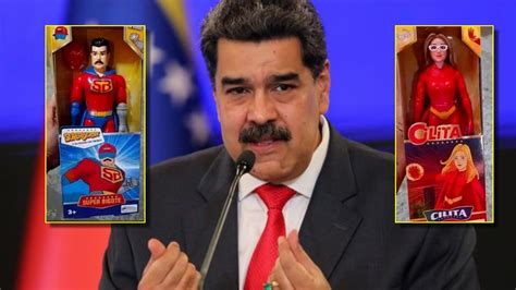 Nicolás Maduro regala muñecos de él mismo a niños en Venezuela