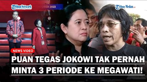 Puan Bantah Adian Napitupulu Soal Jokowi Minta Perpanjang Jabatan