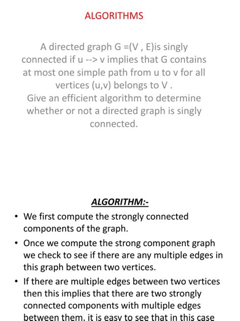 singly connected graph pdf