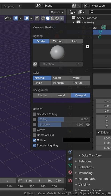Changing The D Viewport Background Color In Basics Interface