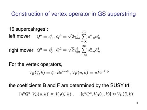 ppt superstring vertex operators in type iib matrix model powerpoint presentation id 3418430