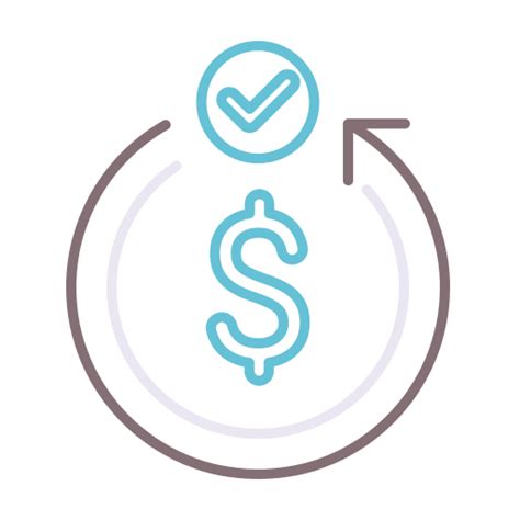 Devolución de dinero Iconos gratis de comercio y compras