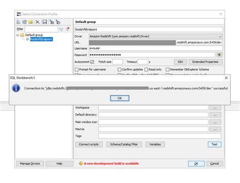 Enable Private Access To Amazon Redshift From Your Client Applications