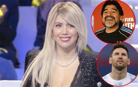 Wanda Nara superó a Lionel Messi y Diego Maradona por un increíble